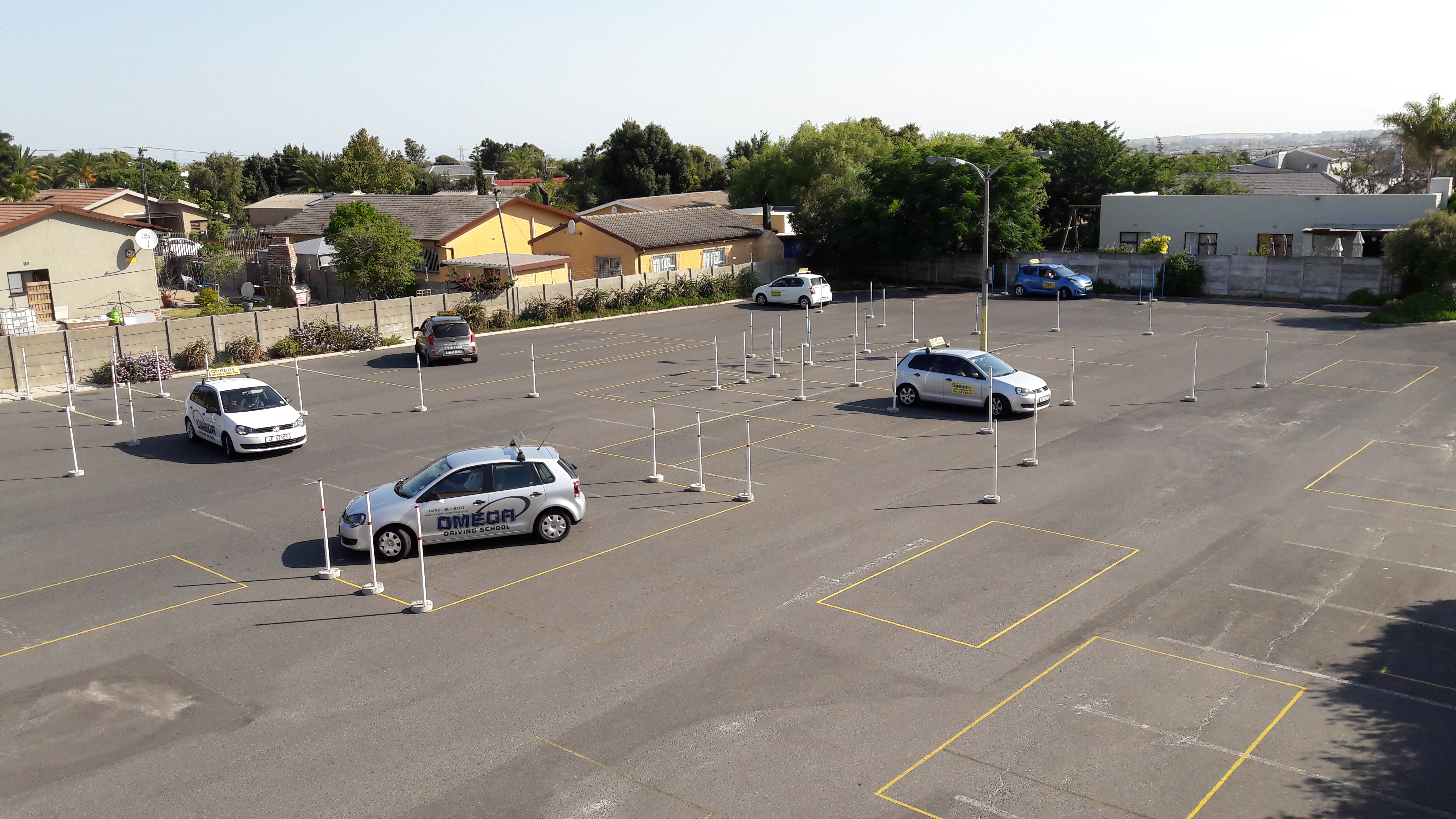 Parking Facilities Omega Driving School